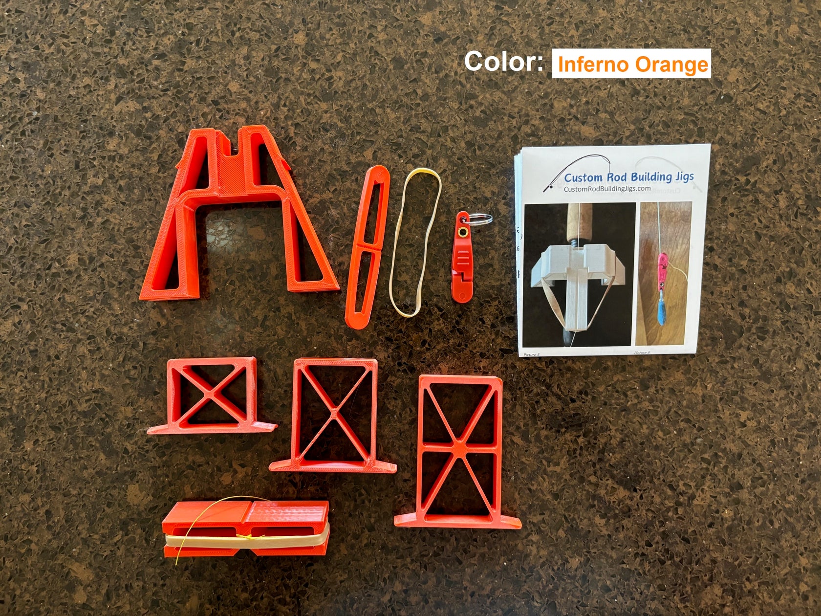 Rod Guide Alignment Jig - includes printed instructions – Custom Rod ...